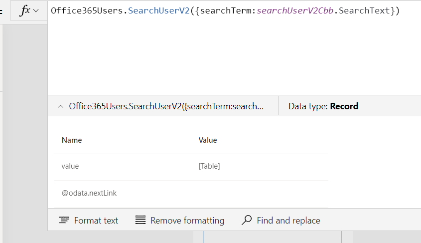 Canvas App: Office365Users.Search UserV2 not working, but V1 does ...