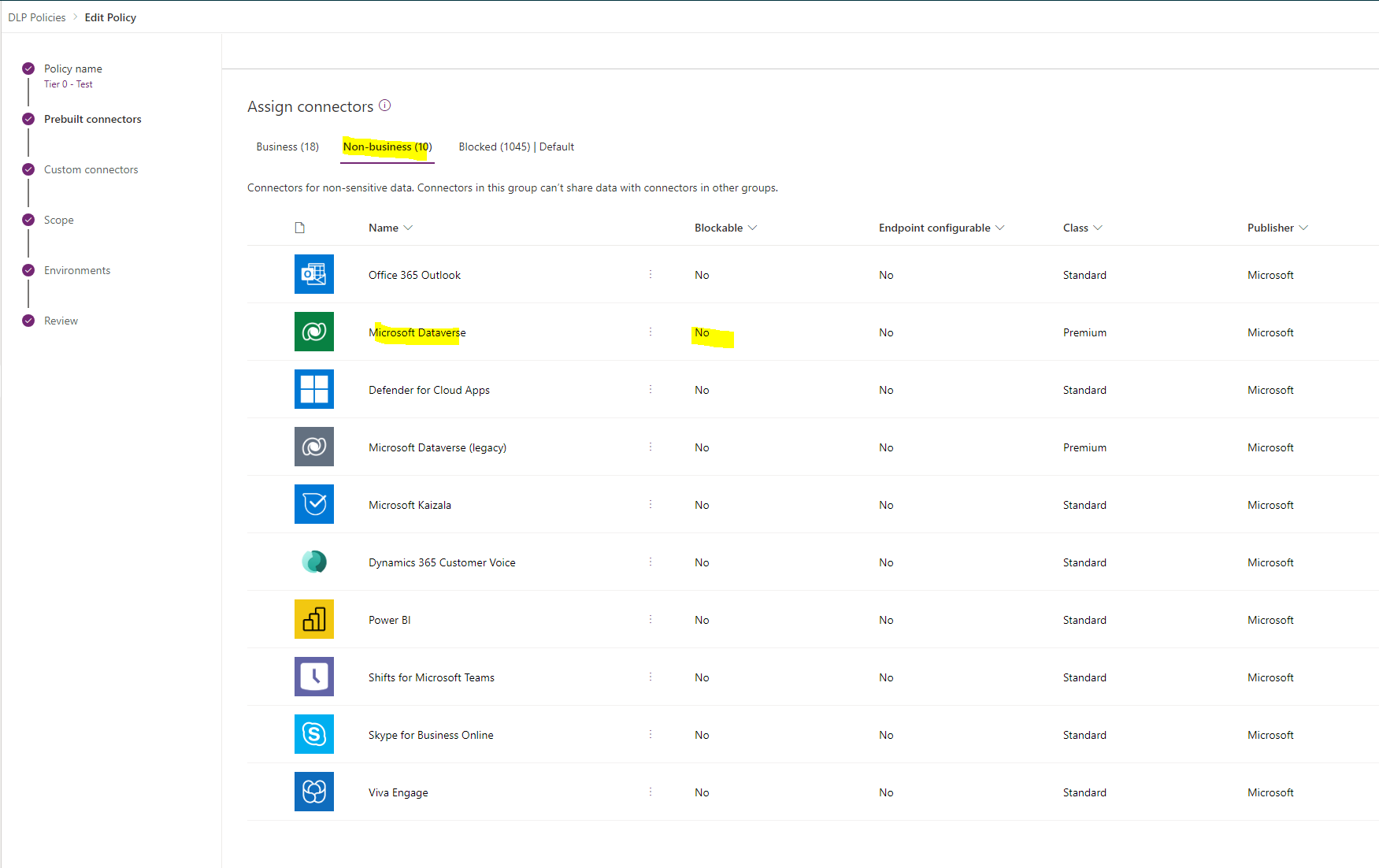 Cancelling Dataverse via DLP policy on the Default environment – Olena's Dynamics Blog (post-AI)